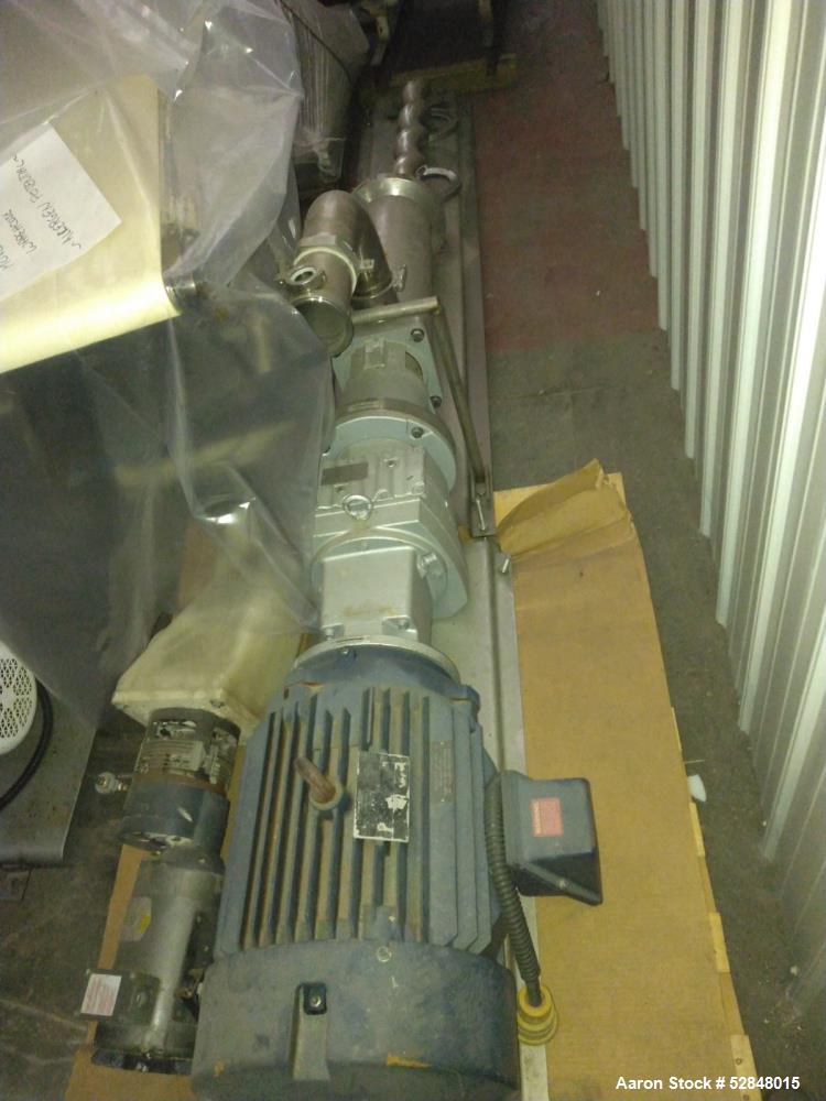 Used- Knoll Progressive Cavity Pump, Model MX50S-