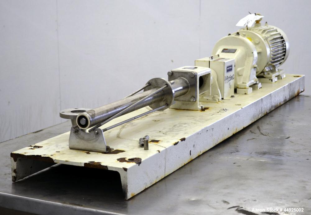 Used Moyno Sanitary Progressive Cavity Pump, Model Frame FA4B, Type S