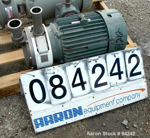 Used APV Centrifugal Pump, Model ZMS5, 316 Stainless Steel. 2-1/2" Tr