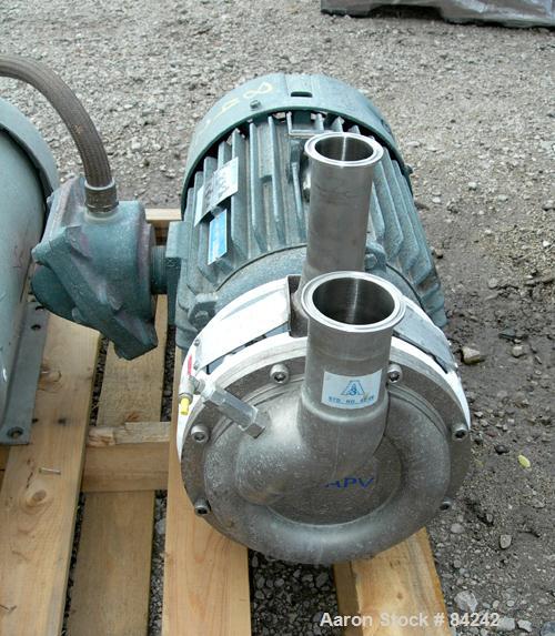 Used- APV Centrifugal Pump, Model ZMS5, 316 Stain