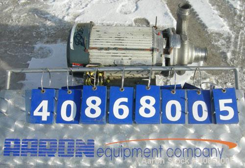 UsedAmpcoCentrifugalPump,ModelZC2 2 1/2X2,316 stainless steel.2 1/2"