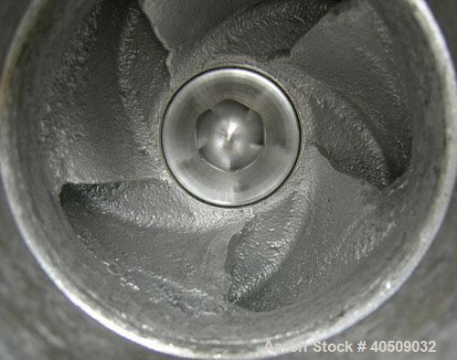 Used Ampco Centrifugal Pump, model ZC2 3X2 1/2, 316 stainless steel.