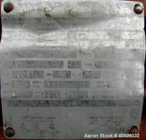 Used Ampco Centrifugal Pump, model ZC2 3X2 1/2, 316 stainless steel.