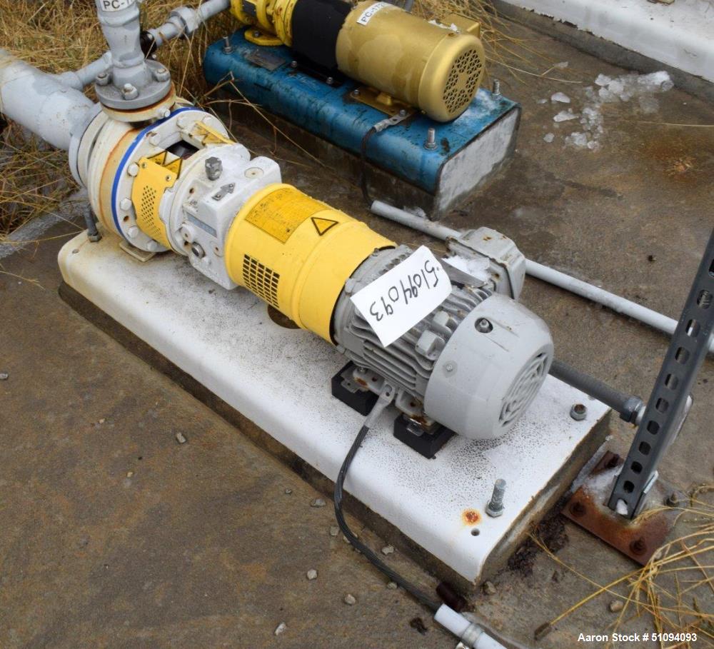 Used Sulzer CPT Chemical Centrifugal Pump, Model CPT12-1B, Stainless