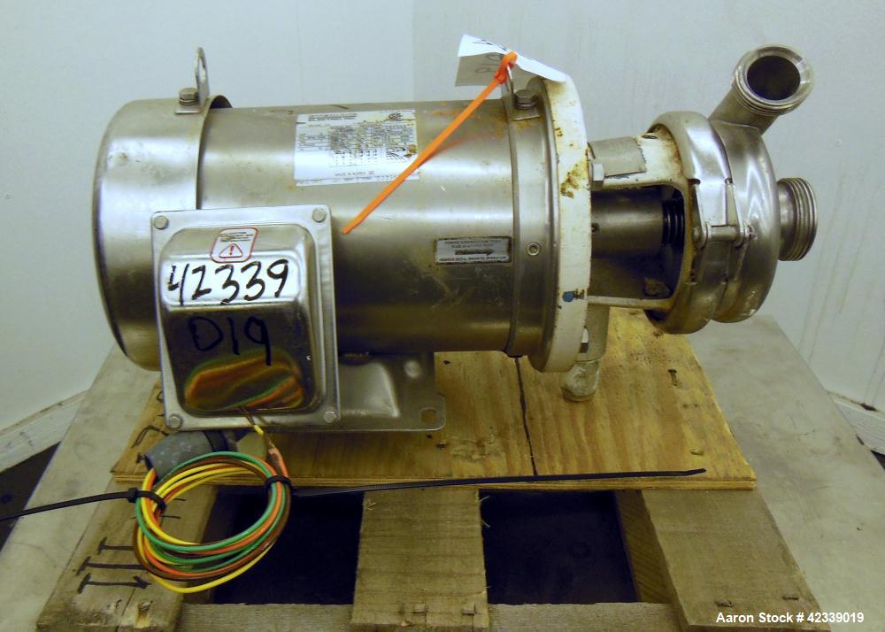 Used Cherry-Burrell Flexflo Centrifugal Pump, Model 4AHK-F, 316 Stain