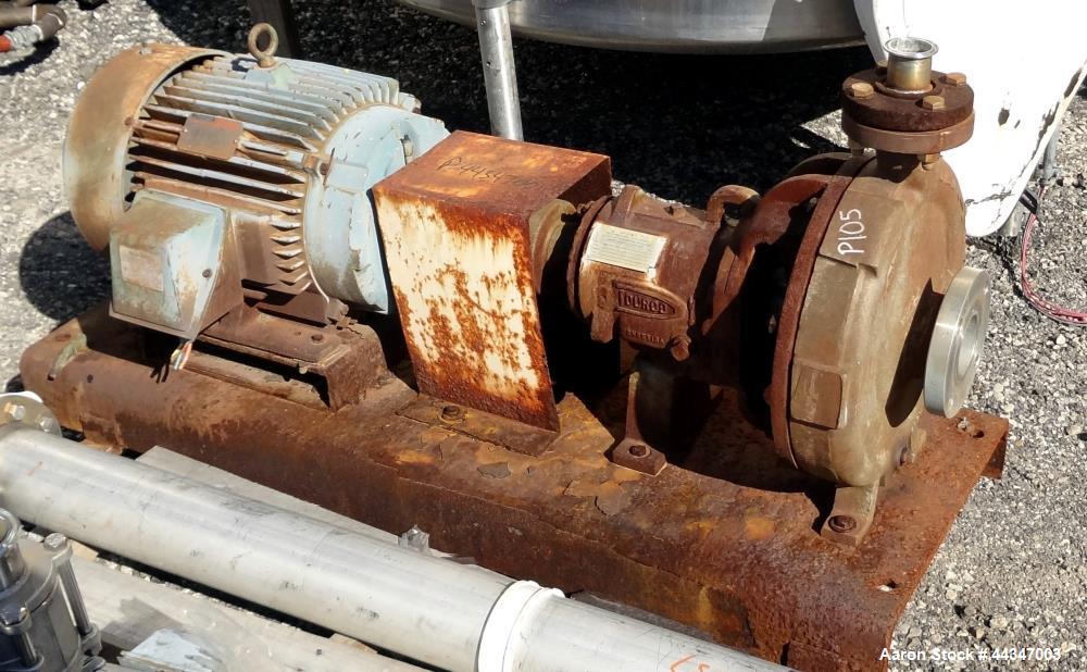 Used Durco Mark III Centrifugal Pump, Size 2K3X2-13/122RV, 316 Stainl