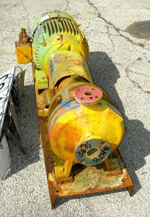 Used Labour Centrifugal Pump, Model A051V, 316 Stainless Steel. Size