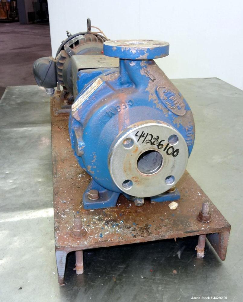 Used Peerless Werner Pump Company Centrifugal Pump, Model 8196, Size