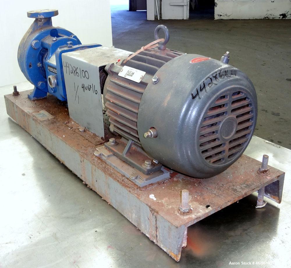 Used Peerless Werner Pump Company Centrifugal Pump, Model 8196, Size