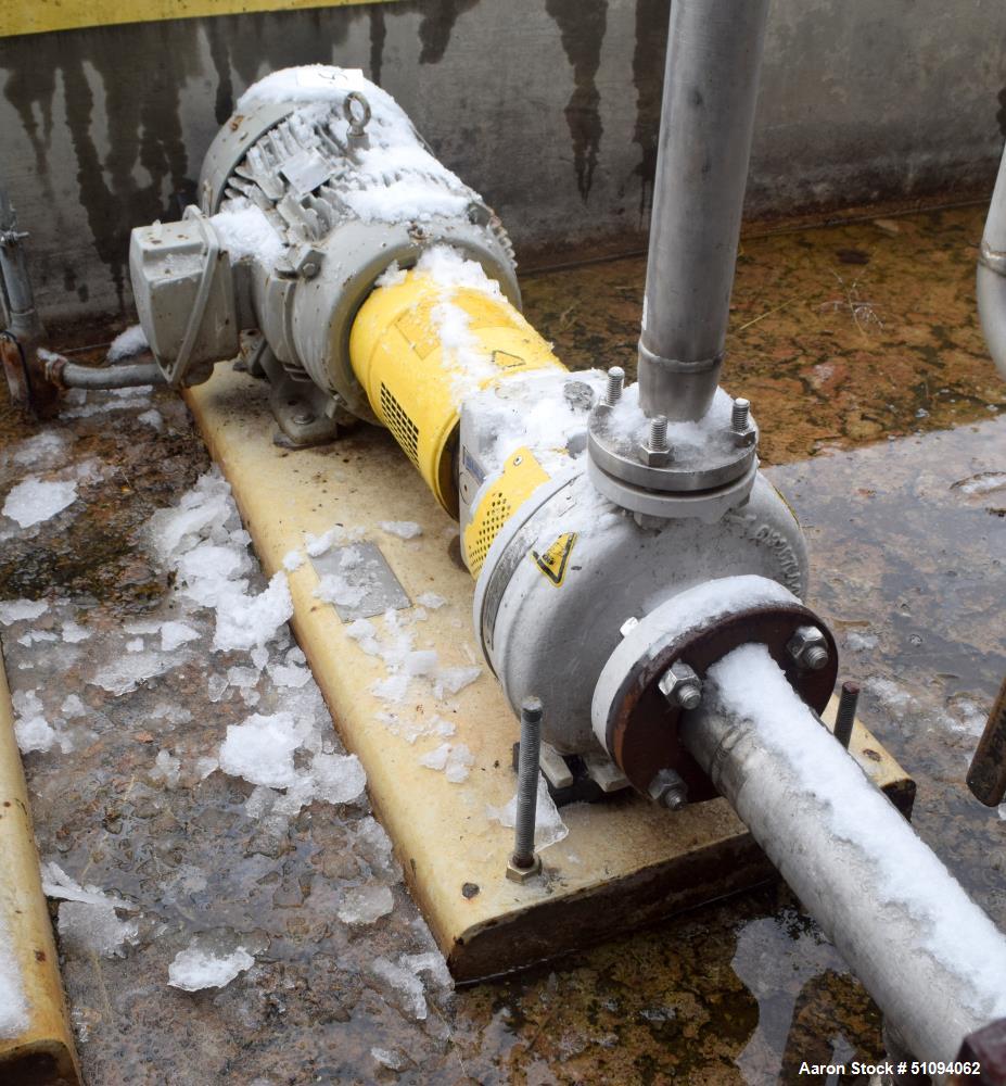 Used Sulzer CPT Chemical Centrifugal Pump, Model CPT12-1B, Stainless