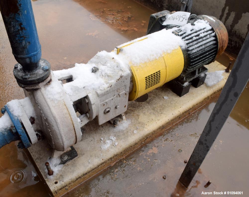 Used Sulzer CPT Chemical Centrifugal Pump, Model CPT22-1B, Stainless