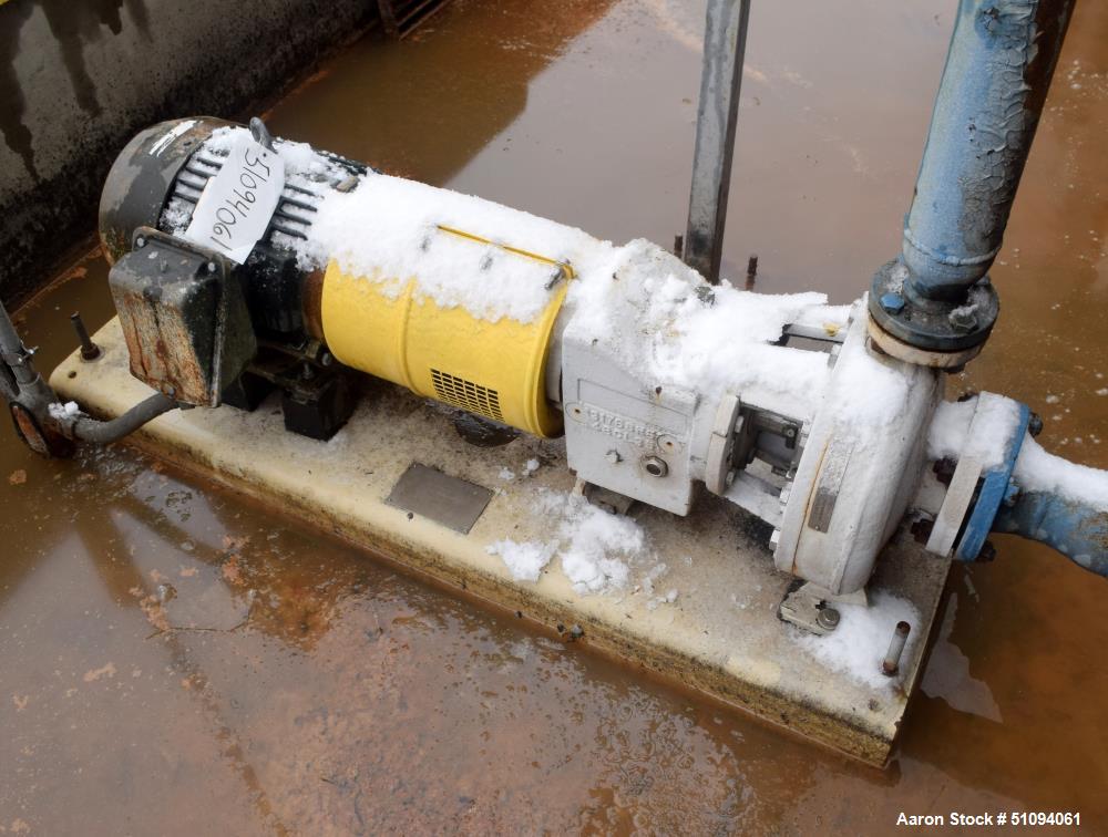 Used Sulzer CPT Chemical Centrifugal Pump, Model CPT22-1B, Stainless