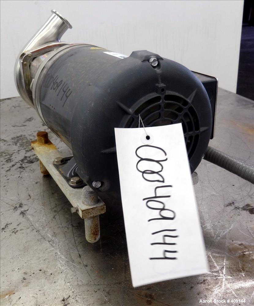 Used Top-Flo Centrifugal Pump, Model C114-56C, 316 Stainless Steel. A