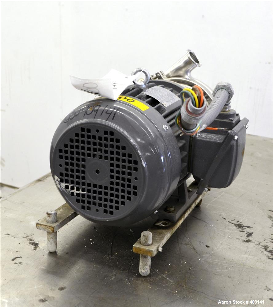 Used Top-Flo Centrifugal Pump, Model C216-18TC, 316 Stainless Steel.