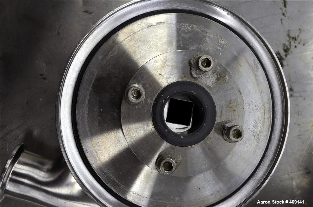 Used Top-Flo Centrifugal Pump, Model C216-18TC, 316 Stainless Steel.