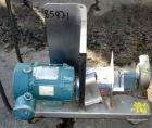 Used Randolph Peristaltic Hose Pump, Model 610, Aluminum Housing. Two