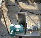 Used Randolph Peristaltic Hose Pump, Model 610, Aluminum Housing. Two