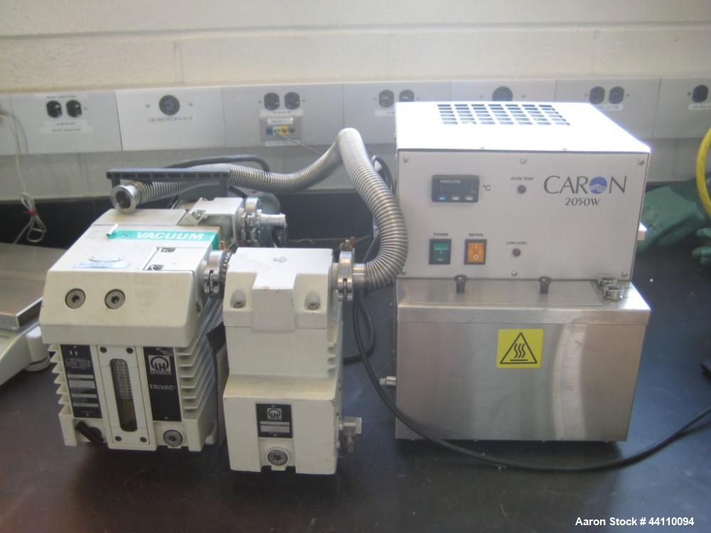 Used Leybold Trivac type D16B, 16 m^3/hr flow rate. Pressure limit