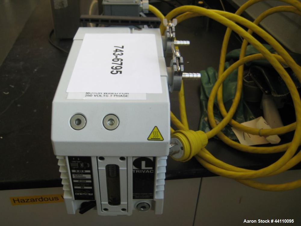 Used- Leybold Trivac type D25B, Built 2005. 25 m^