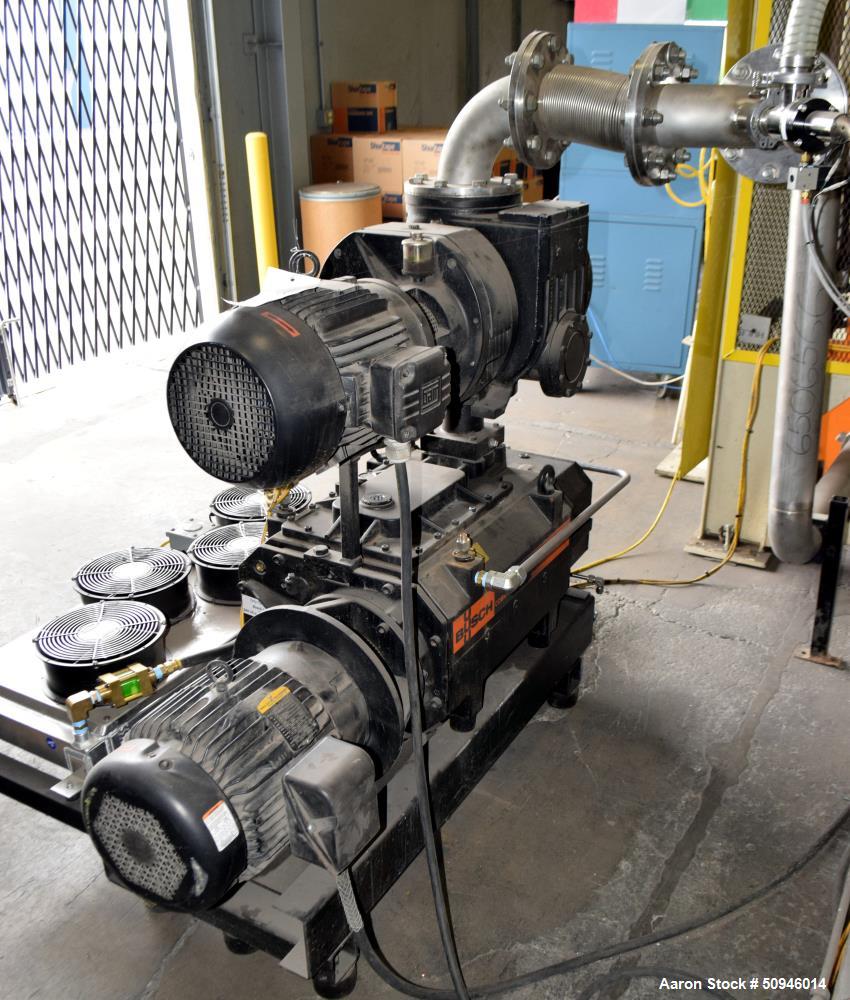 Used Busch Single Stage Cobra Dry Screw Vacuum Pump, Model NC 0630 B