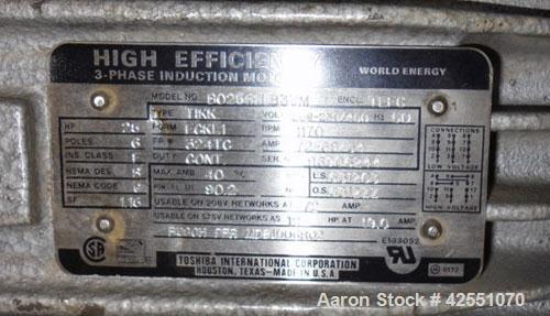 Used Busch Dual Vacuum Pump System, Model RC0630-B007-1019, Dual 460