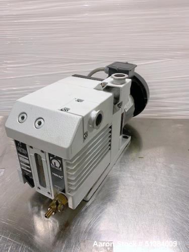 Used Leybold Trivac D16B Rotary Vane Pump. 1HP 3PH 208/460VAC.