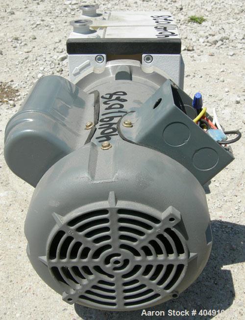 Used Leybold Trivac oil sealed dual stage rotary vane vacuum pump, mo