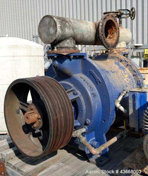 Used Nash Liquid Ring Vacuum Pump, Model 904 L2, Carbon Steel. Approx