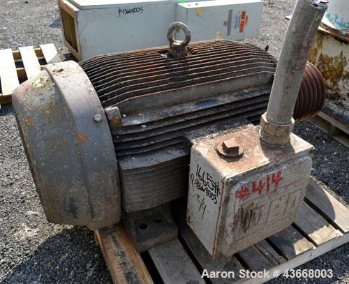 Used Nash Liquid Ring Vacuum Pump, Model 904 L2, Carbon Steel. Approx