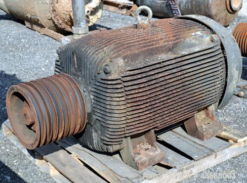 Used Nash Liquid Ring Vacuum Pump, Model 904 L2, Carbon Steel. Approx