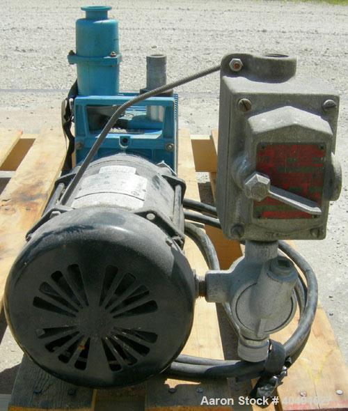 Used Precision Scientific direct drive, dual stage rotary vane vacuum