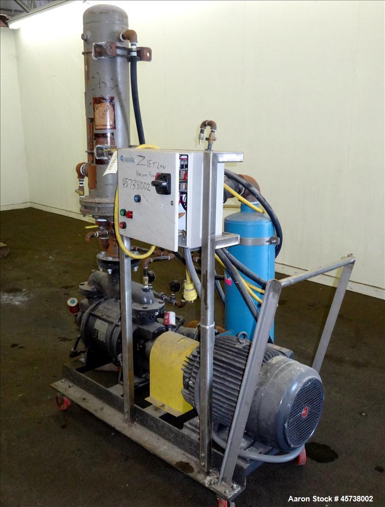 Used Vooner VaneGard Single Stage Medium Vacuum Pump, Model VG3C-M, C