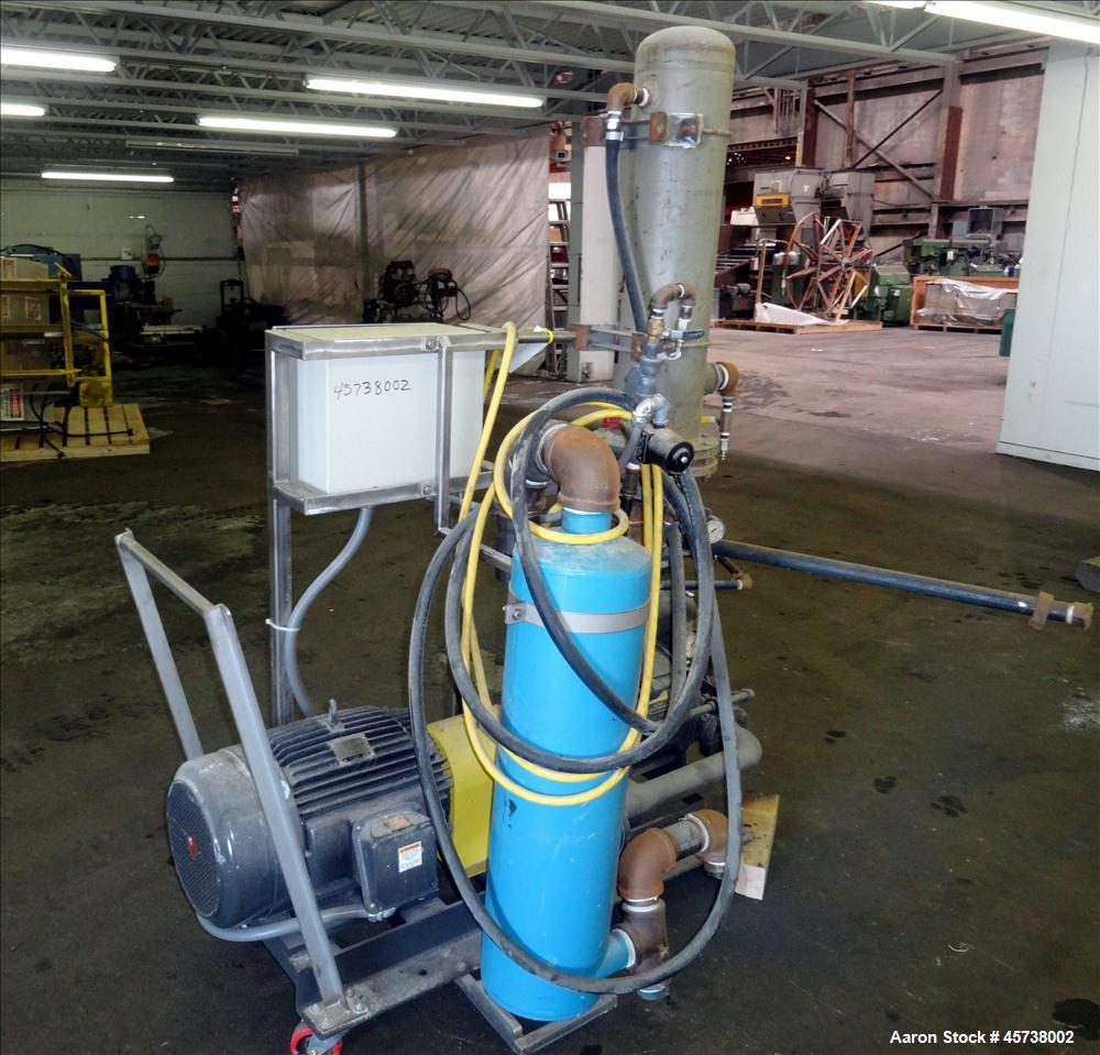 Used Vooner VaneGard Single Stage Medium Vacuum Pump, Model VG3C-M, C