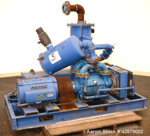 Used Wintek Intervac Liquid Ring Vacuum System Consisting Of: (1) Tra