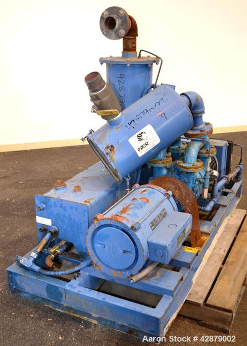 Used Wintek Intervac Liquid Ring Vacuum System Consisting Of: (1) Tra
