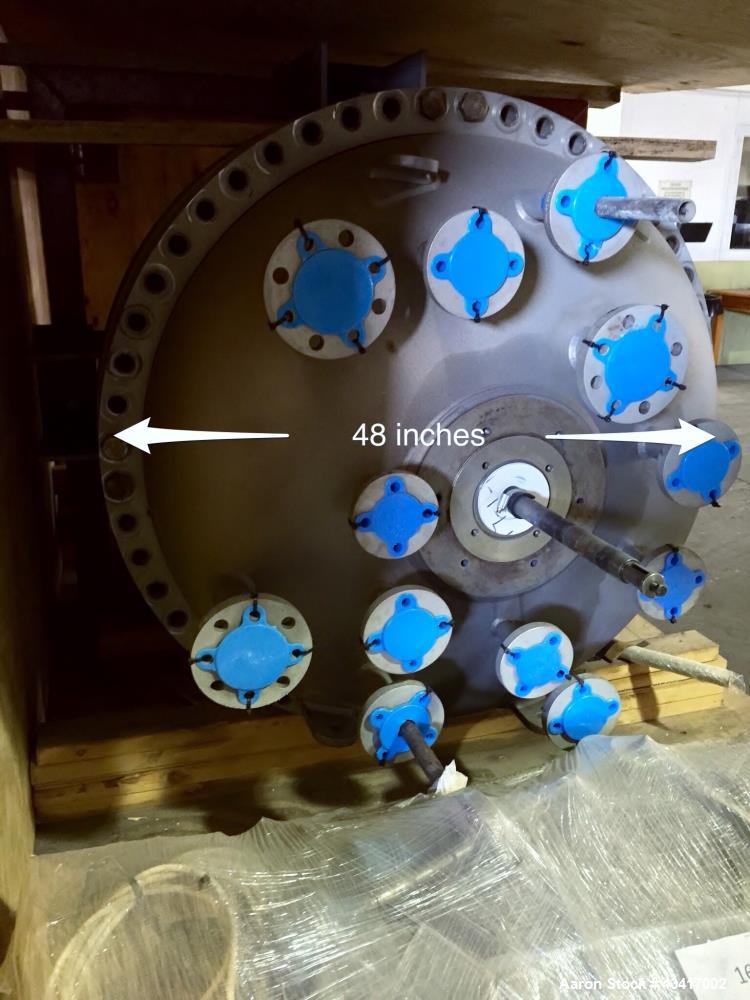Used TiFab Titanium Grade Reactor, Model SB-265-2. 290 PSIG design pr