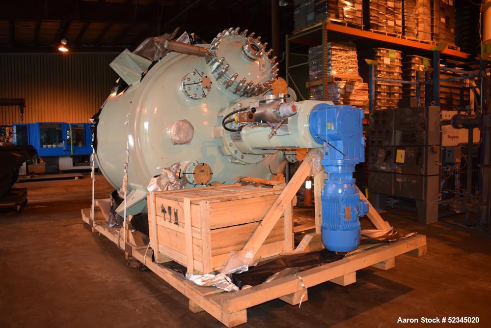 Unused - 3V Tech Glasscote BE 2000 Gallon Glass Lined Reactor Still i