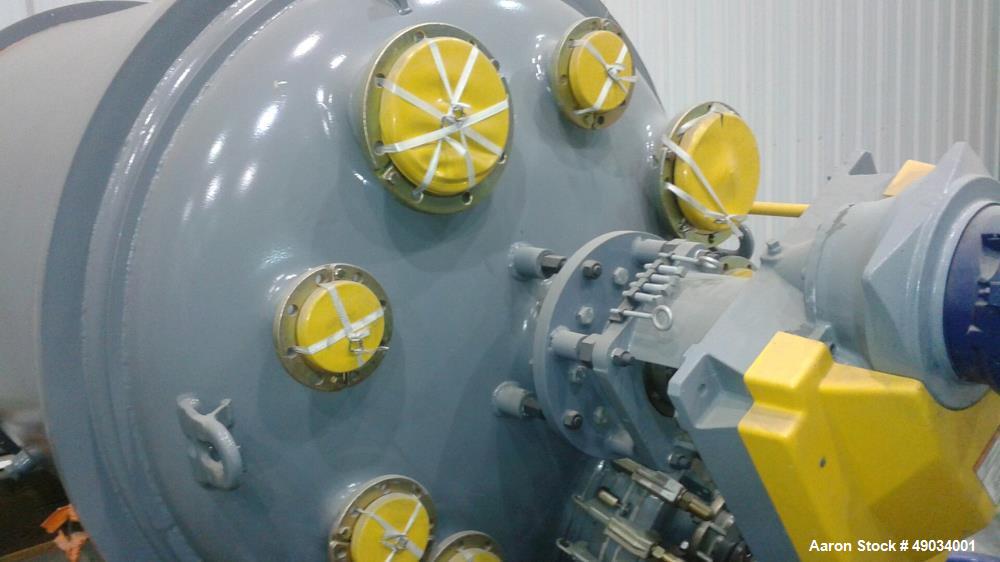 Unused- Dedietrich Glass Lined Reactor, Model GL-1000. 1000 Gallon Op