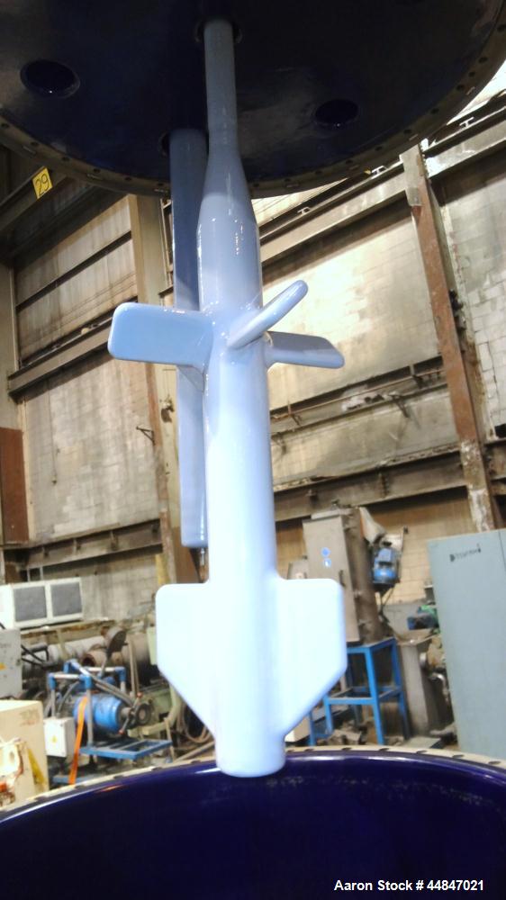 Used Pfaudler Bolt Top Glass Lined Reactor, 100 Gallon, 4015 Blue Gla
