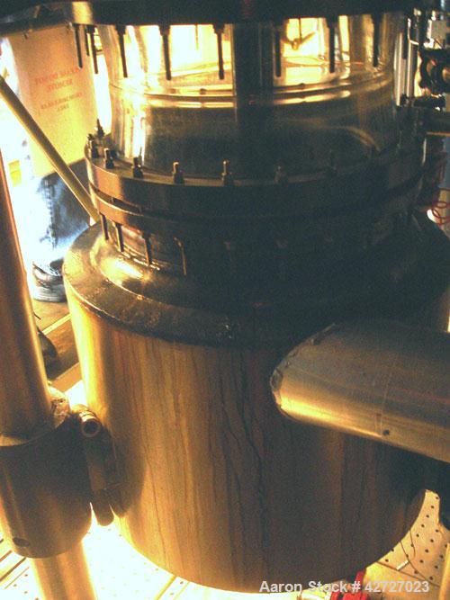 Used R & M Italia Glass Reactor Train, 100 Liter (26.4 Gallon). With