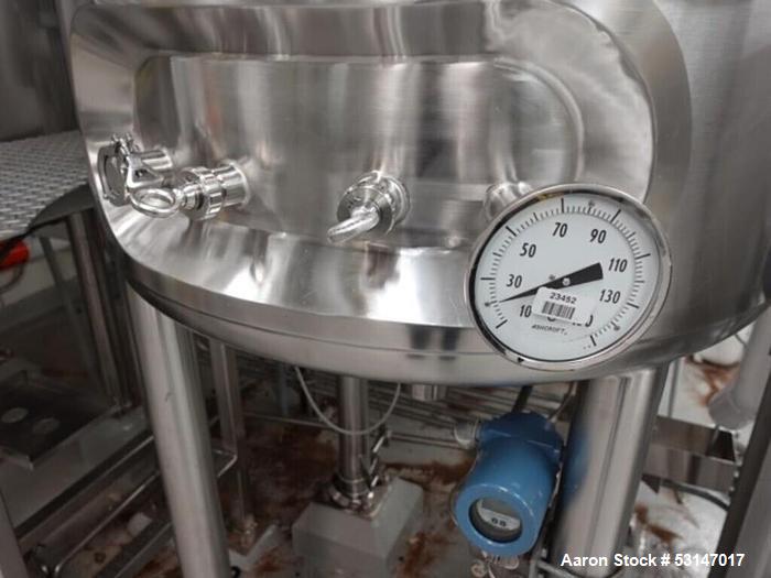 Used Precision Stainless Inc 600-Liter (158 Gallon), 316L Stainless S