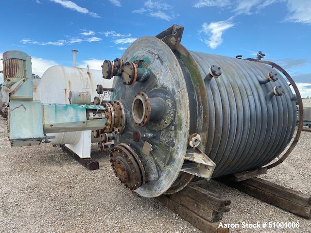 Used Chem-Fab 2500 Gallon Stainless Steel Reactor; 78" x 93"; Shell F