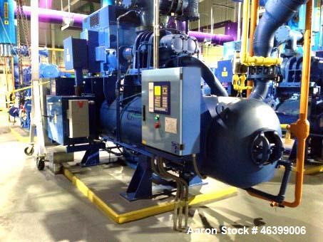 Used GEA/FES Ammonia Screw Compressor, Model 565GL. 618.1 TR at 93 de