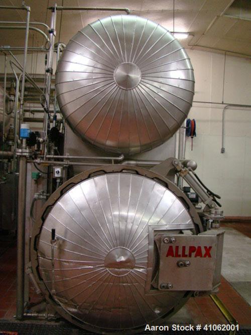 UsedRetort Line Consisting of the Following Equipment: (2) Allpax re