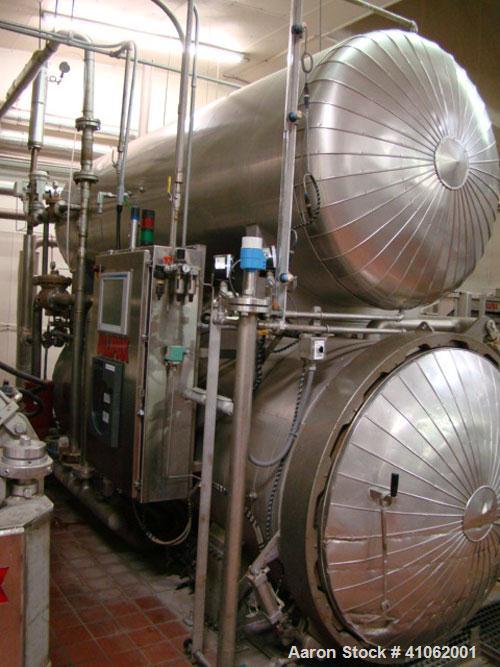 UsedRetort Line Consisting of the Following Equipment: (2) Allpax re