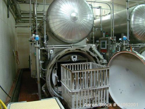 UsedRetort Line Consisting of the Following Equipment: (2) Allpax re