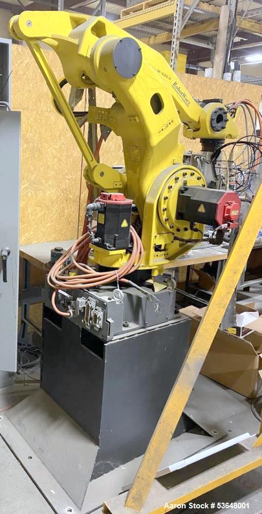Used Fanuc 4-Axis Articulating Robot, Model M-420i/A. Includes Fanuc