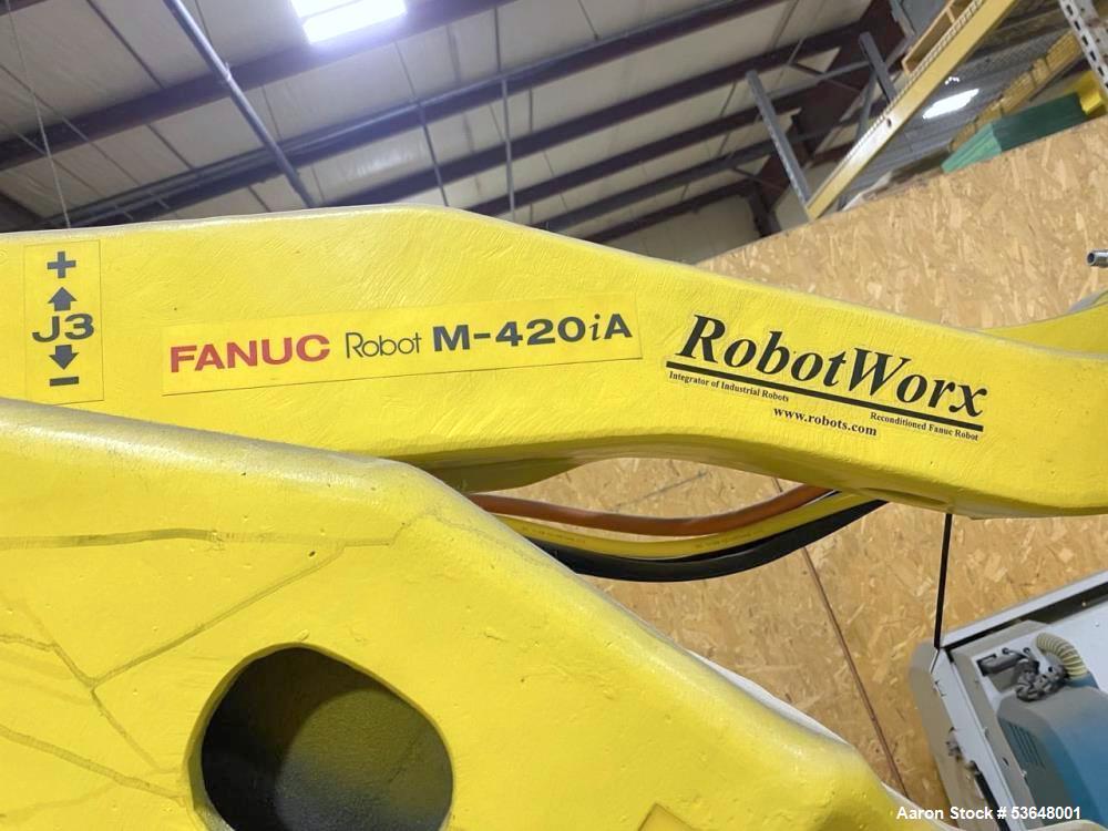 Used Fanuc 4-Axis Articulating Robot, Model M-420i/A. Includes Fanuc