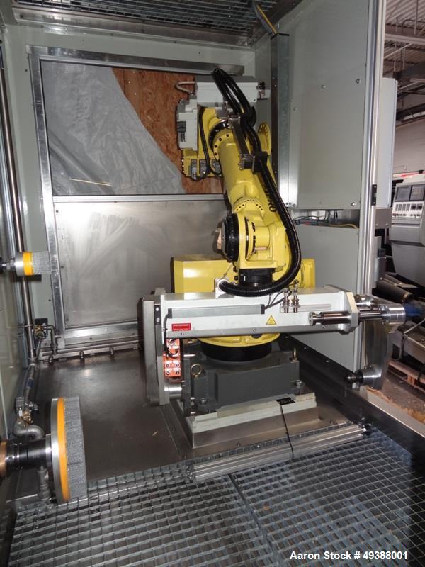 Unused- Fanuc M710ic/70 Foundry Pro Robotic Wet Deburring Cell With F