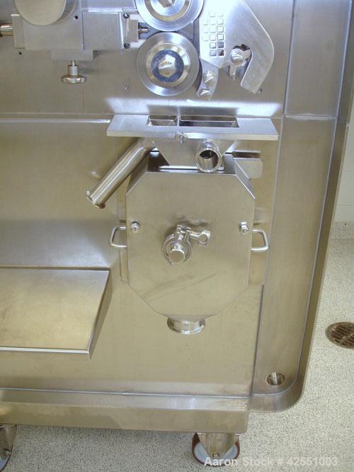 Used Alexanderwerk Roller Compactor, model WP120V Pharma, stainless s